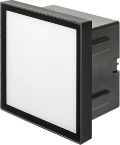 RED R12531 DEJAVU SQ 14 zápustná černá 230V LED 6W IP65 3000K - RED - DESIGN RENDL