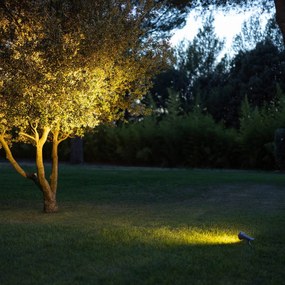 LED solární bodovka senzor denního světla, dim