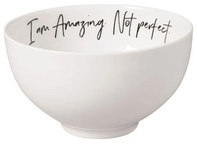 Villeroy & Boch Miska Statement "Amazing not perfect", Ø 13,8 cm 10-1621-6253