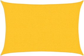 Stínící plachta 160 g/m² žlutá 2,5 x 3,5 m HDPE 311563