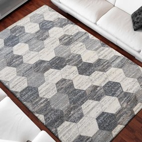 Moderní vzorovaný koberec do obýváku Šířka: 200 cm | Délka: 290 cm
