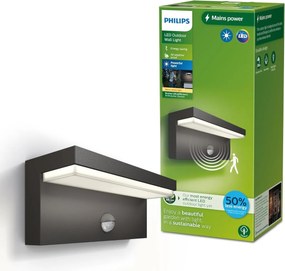 Zahradní osvětlení philips bustan antracit