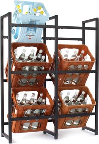 Dílenský regál Toboli – 91 × 31 × 116 cm, 20 kg (64183)