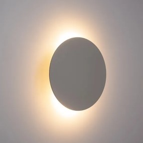 Nástěnné svítidlo LUNA 4xG9/8W/230V pr. 40 cm šedá