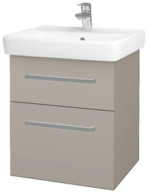 Dřevojas Koupelnová skříň Q MAX SZZ2 55 Varianta: N08 Cosmo / Úchytka T03 / N08 Cosmo