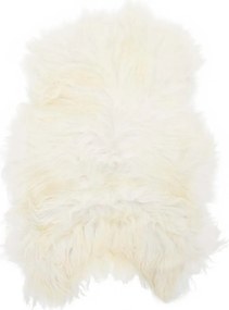 Přehoz na židli z islandské ovčí kůže krémový 70 x 110 cm 335853