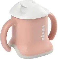 Beaba Trénovací hrnek 3v1 Old Pink