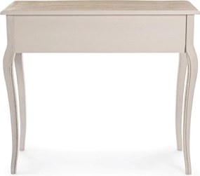 Krémový konzolový stolek 40x90 cm Clarisse – Bizzotto