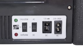 Autochladnička G21 C&W 45 litrů, 12/230 V - poškozený obal/ulomené kolečko