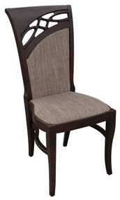 Židle JK51, Barva dřeva: ořech, Potah: Casablanca 2308