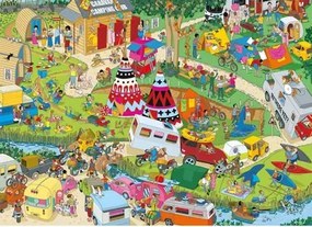 GIBSONS Puzzle Jokesaws: Kemp Capers / 1000 dílků / 68 x 49 cm