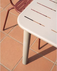 Ocelový zahradní jídelní stůl 90x180 cm Brai – Kave Home