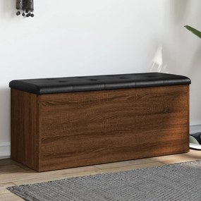 vidaXL Úložná lavice 102 x 42 x 45 cm kompozitní dřevo [835055] Barva: Betonová šedá