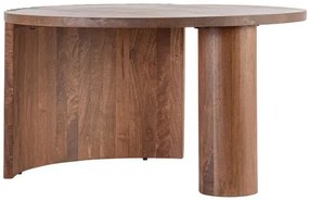 BIZZOTTO Konferenční stolek ORISSA hnědý ø80 cm 0747232
