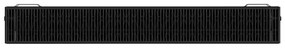 Mexen C33, panelový radiátor 600 x 1200 mm, boční připojení, 2801 W, černá, W433-060-120-70
