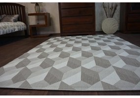 Kusový koberec Kvadrat béžový 200x290cm