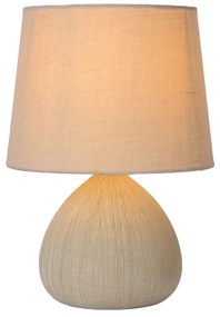 Lucide 47506/81/38 stolní lampa Ramzi, krémová, E14, 26cm