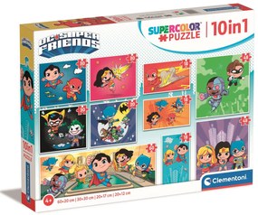 Clementoni puzzle dc super friends 10v1