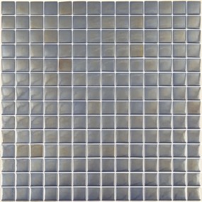 Hisbalit Skleněná mozaika modrá Mozaika 505 2,5x2,5 (33,3x33,3) cm - 25505LH