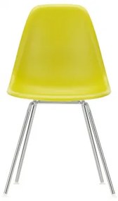 Eames Plastic Chair RE DSX chrom hořčicová Vitra