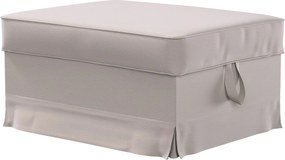 Potah na podnožku Ektorp Bromma barva béžová látka sametová