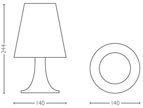 Philips 71795/90/16 - LED Dětská stolní lampa DISNEY DORY LED/2,3W/230V