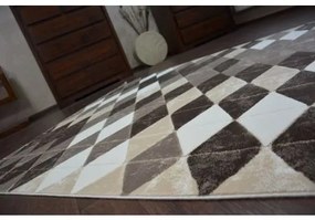 koberec AKRYL YAZZ 7660 Tmavá béžová/Hnědý velikost 133x190 cm | krásné koberce cz