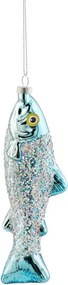 Skleněná vánoční ozdoba 5 cm Sardine – Sass & Belle