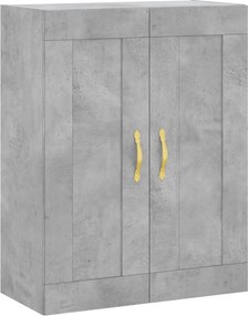 Skříň highboard betonově šedá 69,5x34x180 cm kompozitní dřevo 3200053