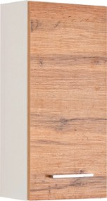 XXXLutz ZÁVĚSNÁ SKŘÍŇKA, dub wotan, bílá, 30/64/20 cm Held - Online Only koupelnové skříňky - 000307017502