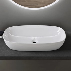 keramické umyvadlo BRUSSEL DU104B 40-70cm Velikost: 405x405x140mm