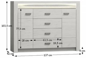 Komoda INFINITY 07 Tempo Kondela