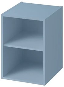 Cersanit Larga, závěsná modulární otevřená skříňka 40cm, modrá, S932-091