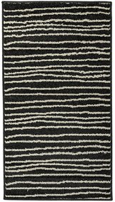 Koberce Breno Kusový koberec LOTTO 562/FM6B, Černá, 67 x 120 cm