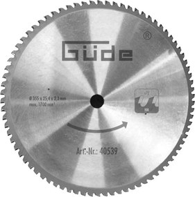 GÜDE Pilový kotouč k pile GMK 350 T 40539