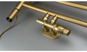 Deante Silia, koupelnový radiátor 500x1210 mm, 458W, zlatá matná, DEA-AGI_RG41