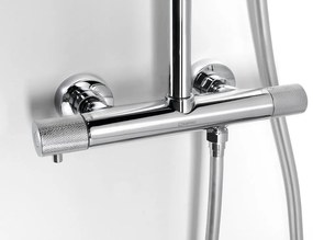 Sapho, SOLARIS sprchový sloup s termostatickou baterií, chrom, WD139