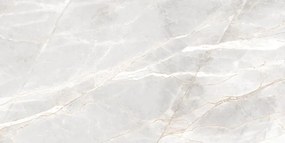 Mexen Cressida White glazovaná kamenina rekt. G1, podlahová-stěnová dlaždice 120 x 60 cm, lesk - TL135-120-060-01