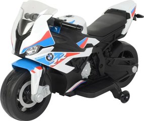 LEAN CARS Elektrická motorka na baterii BMW S1000RR 2156 bílá
