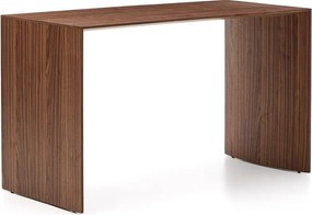 Pracovní stůl v dekoru ořechu 60x140 cm Litto – Kave Home