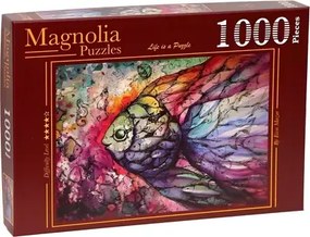 MAGNOLIA Puzzle Rybky / 1000 dílků / 68 x 48 cm