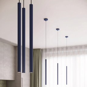 Sollux Lighting Závěsné svítidlo ARCHE 3P ultramarín