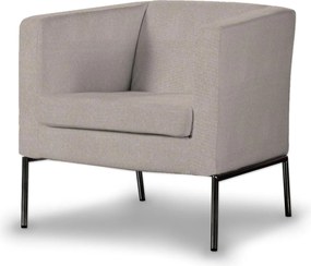 Potah na křeslo IKEA Klappsta barva béžová látka pletený vzor
