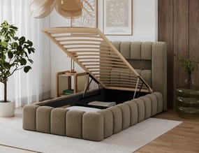 Postel Lamica 90x200 + Dřevěný rám/Standardní zdvih/kontejner