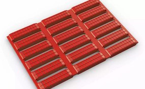 Univerzální PVC rohož Laguna 0,6 x 10 m - Červená