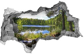 Wallmuralia Nálepka fototapeta 3D na zeď Lesní panorama 95x73 cm