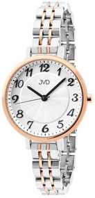 Dámské módní designové ocelové hodinky JVD JZ204.2