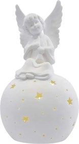 EMOS LED keramický anděl 29cm DCLW33