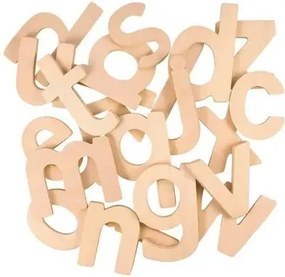 Bigjigs Toys Dřevěná abeceda malá písmena / od 3 let