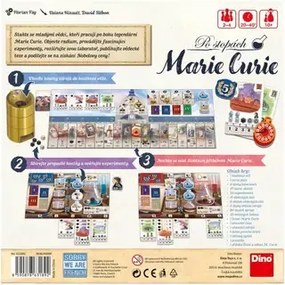 DINO Po stopách Marie Curie / Počet hráčů: 2-4 / od 10 let